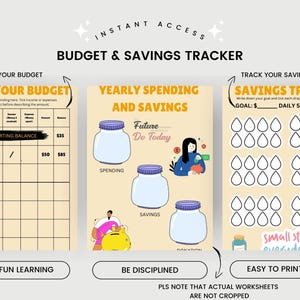 Budget Worksheet for Kids, Budget Exercises for Kids, Managing Finances ...