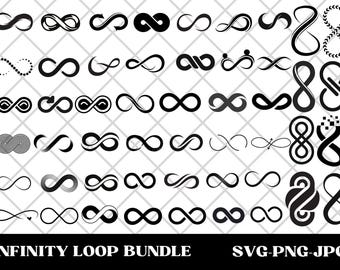 NFINITY SVG BUNDLE, Infinity Svg, Infinity Clipart, Infinity Cut Files ...