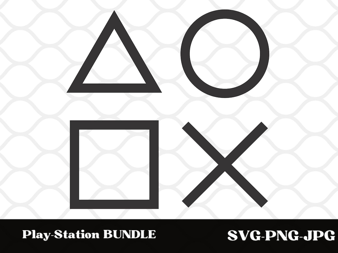Gamepad Icons Svg, Playstation Svg, Console Controller Svg, Playstation ...