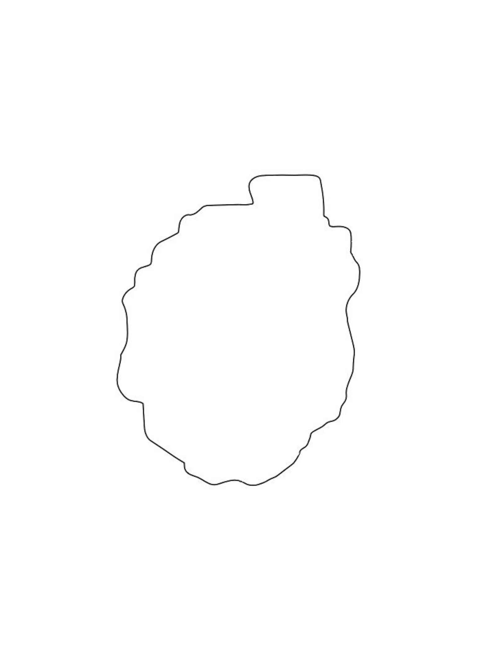 Svg Adirondack Park Outline ADK - Etsy