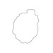 Svg Adirondack Park Outline ADK - Etsy
