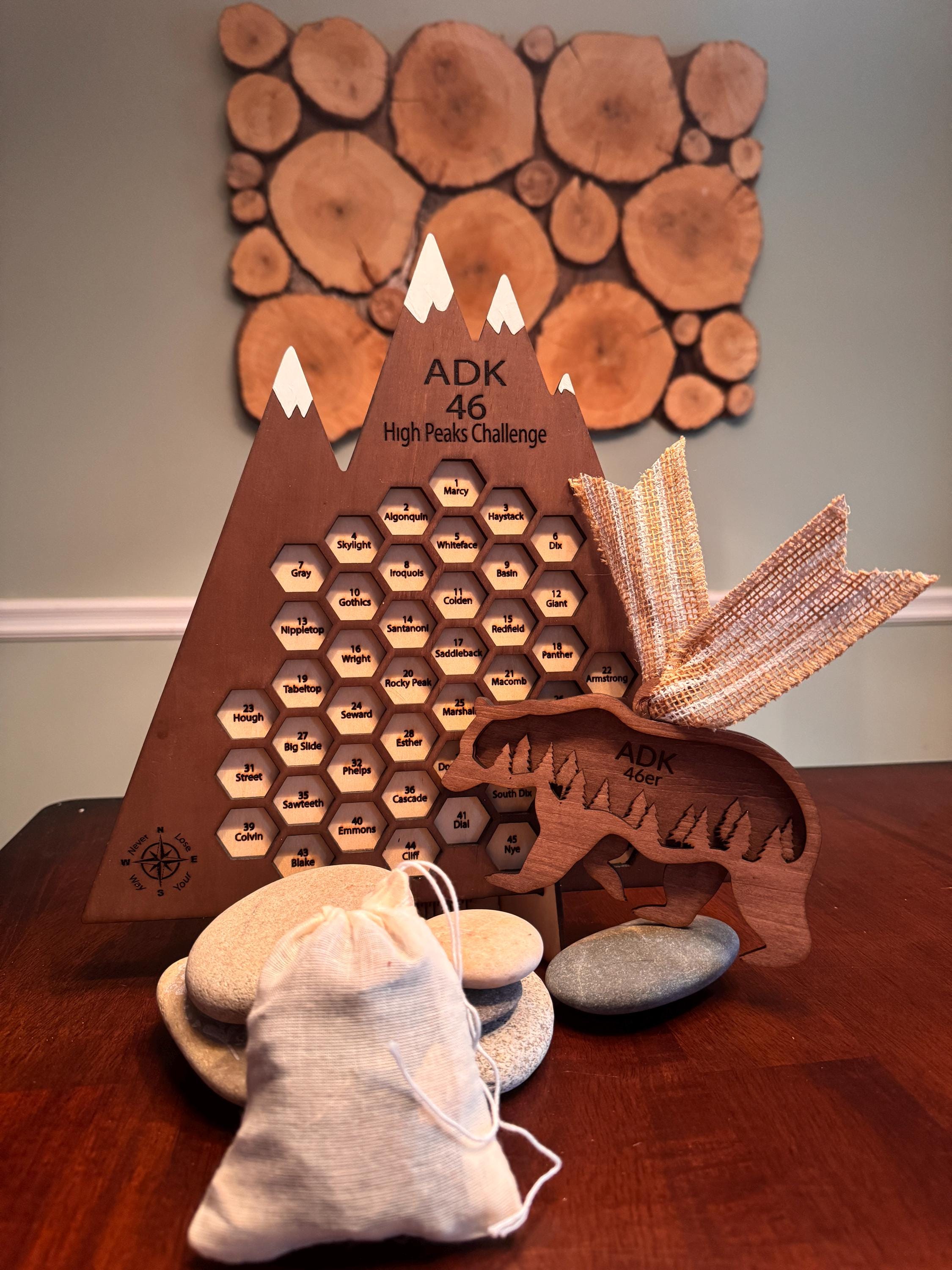 ADK 46 High Peaks Goal Tracker - Etsy