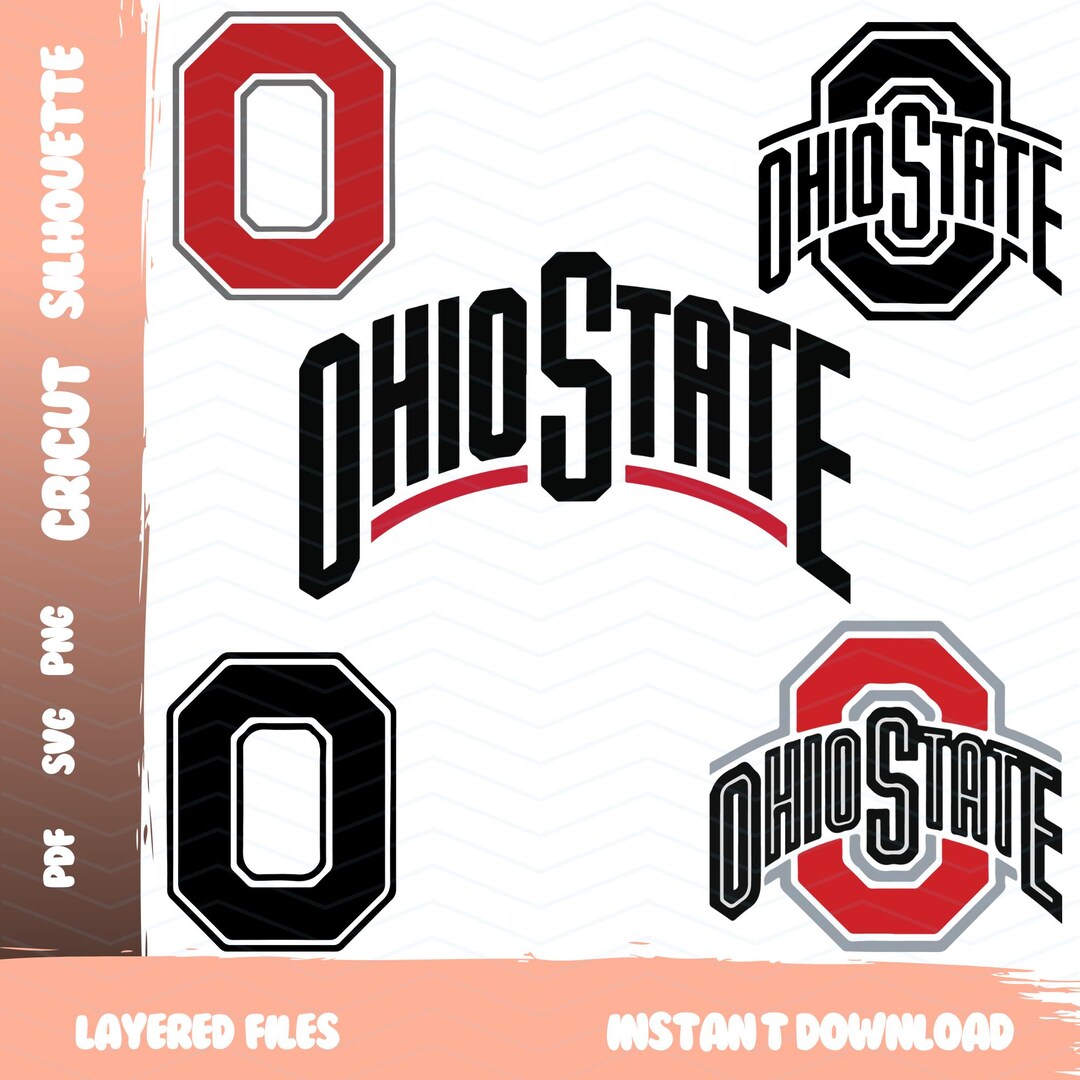New Buckeye Svg, Football Svg, Football Team, Digital Files, Layared ...