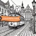 Cool Trams - 6 Colouring Pages (printable PDF) - Etsy
