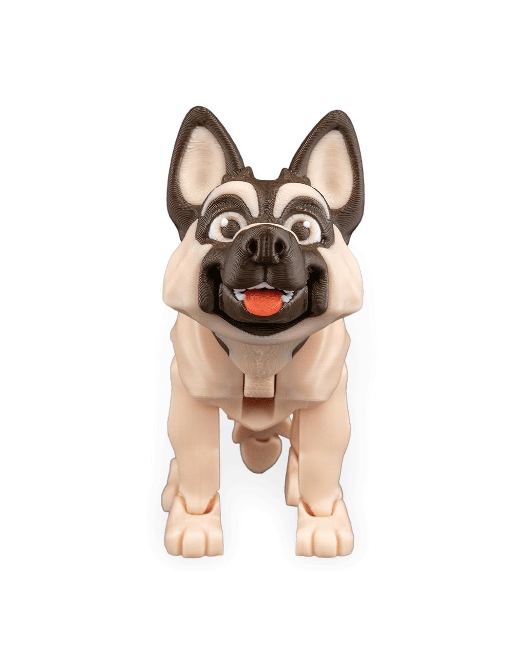 Jerry the German Shepard - A Waggle Tail Puppy, Playful Fidget Puppy, a ...