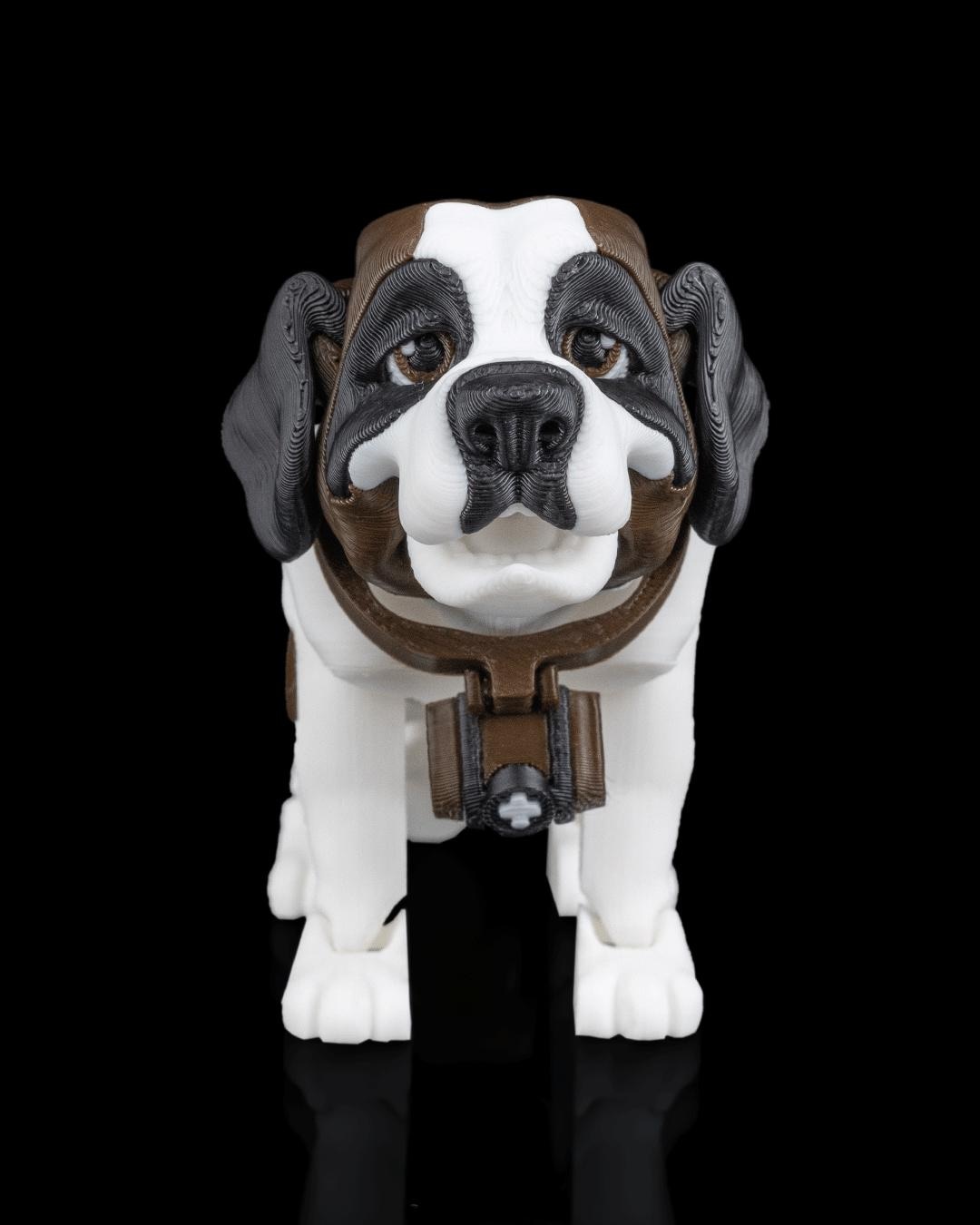 Bernie the Saint Bernard - A Waggle Tail Puppy, Playful Fidget Puppy, a ...