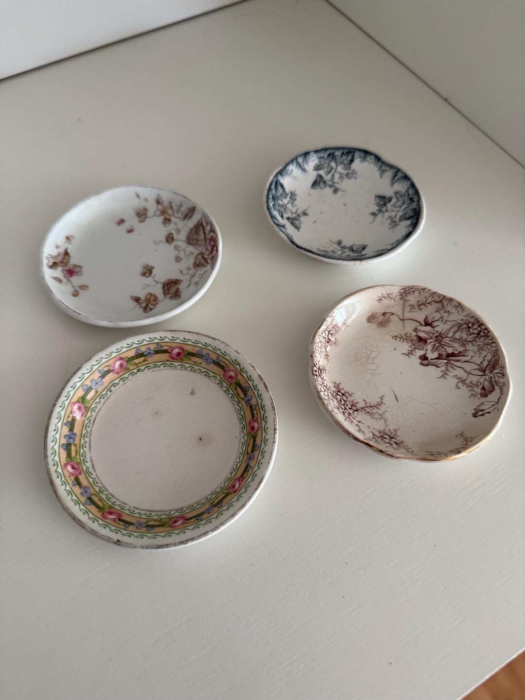 Vintage Set of Old Ironstone Butter Pats - Etsy