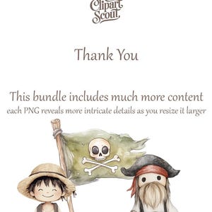 Cute Pirate Clipart Set, Watercolor Pirates Nursery Art, Pirate PNG for ...