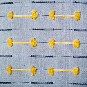 Blue Script - Handwoven Cushion Cover - Etsy