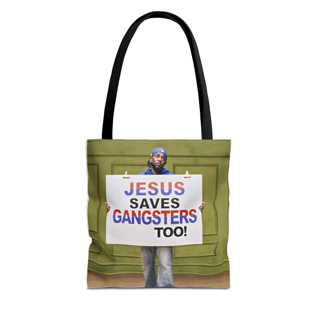 Jesus Saves Gangsters Too. Tote Bag AOP - Etsy