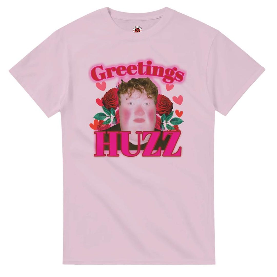 Greetings Huzz Valentine T-shirt - Etsy