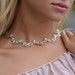 Plumeria Lei Necklace in Sterling Silver by Danny Bushart - Etsy