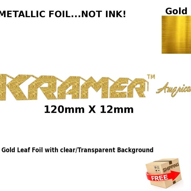 Kramer Guitar Decal - Etsy