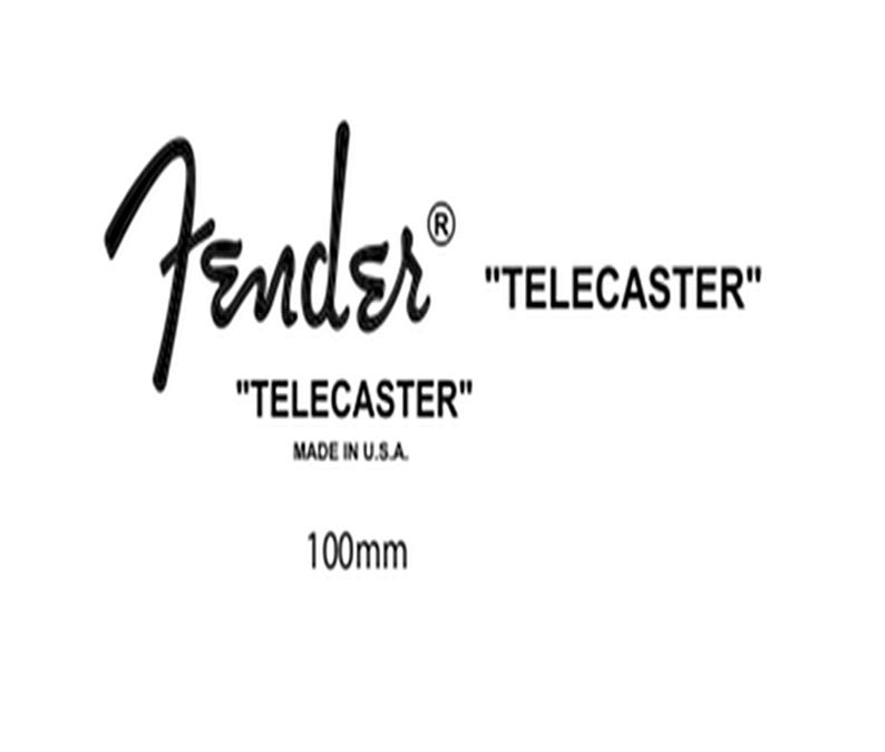 Fender Telecaster Guitar Decal 3d Laser Cut Metal Headstock Restoration ...
