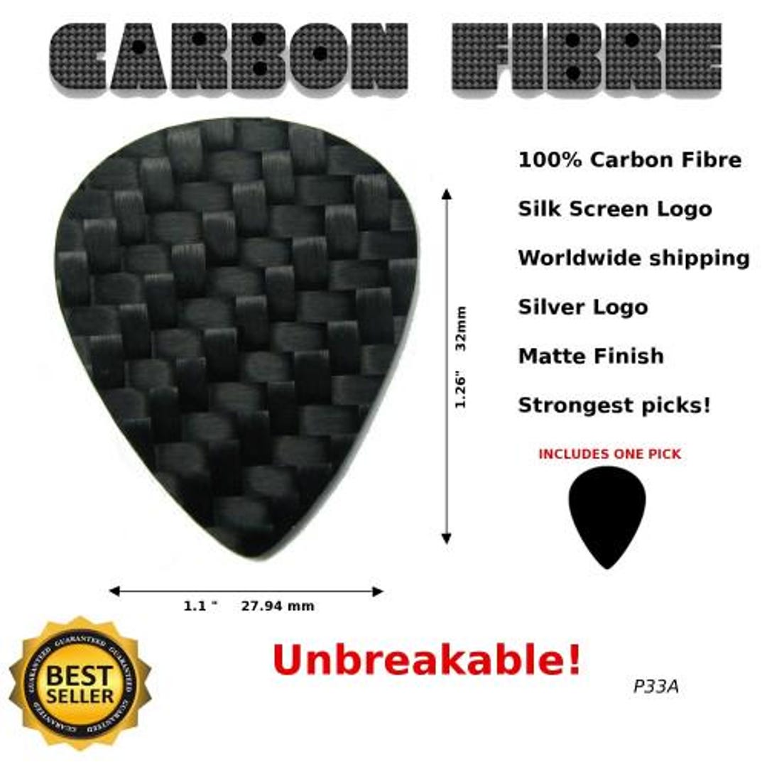 Carbon Fibre Guitar Picks This is for Three Picks P33-3 - Etsy