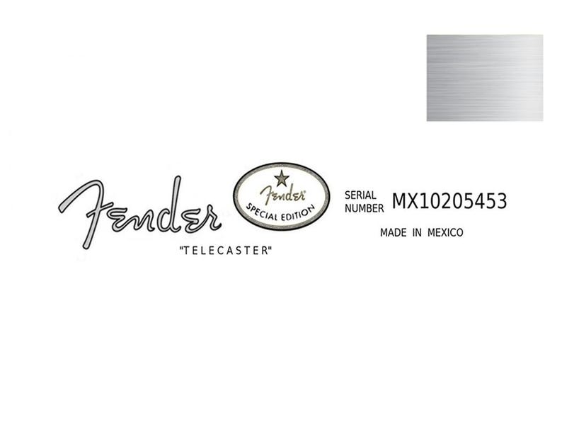 Fender Telecaster Guitar Decal Head Stock Restoration Waterslide Logo ...