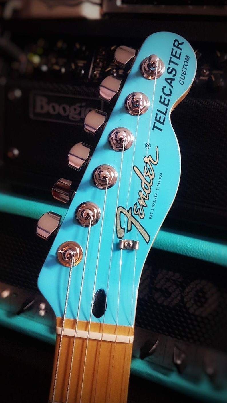Fender Stratocaster Telecaster Guitar Decal C Shop Fender Flag ...