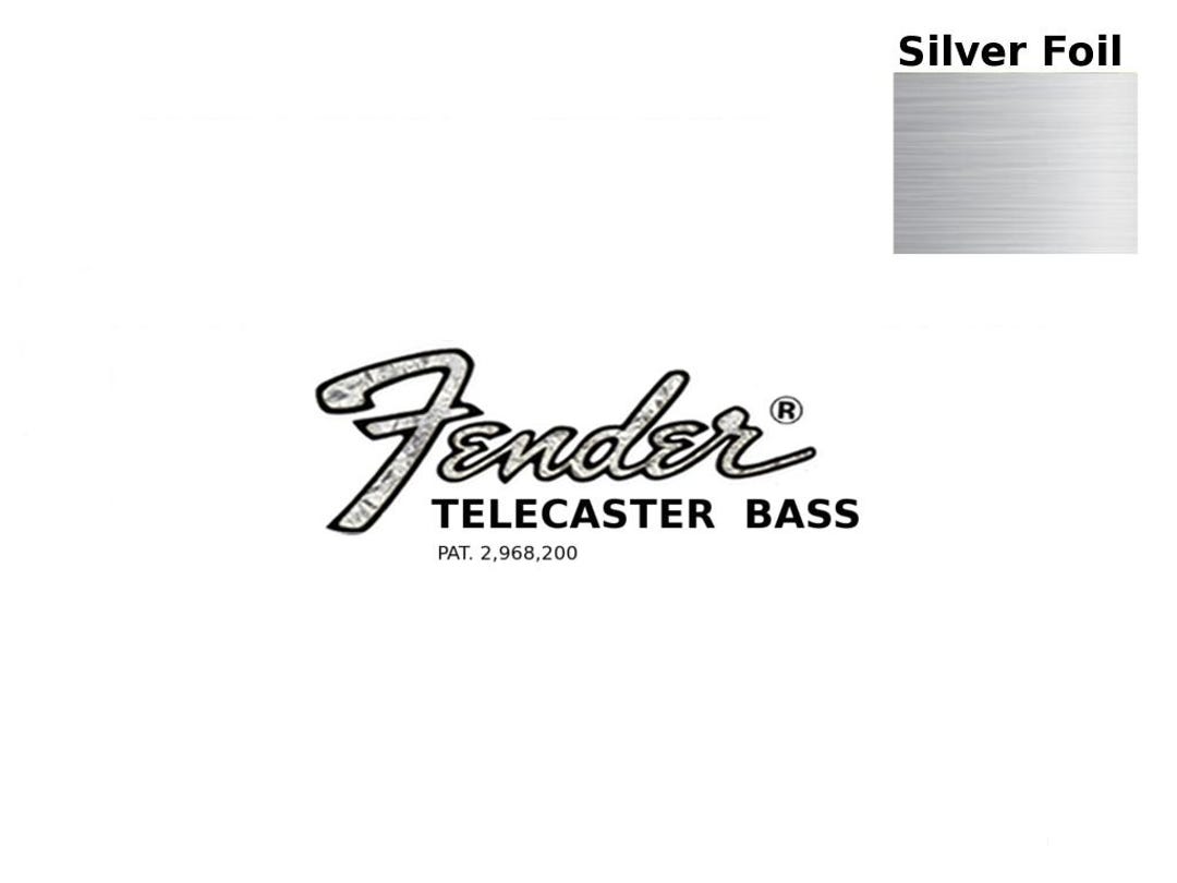 Fender Telecaster Guitar Decal Head Stock Restoration Waterslide Logo ...