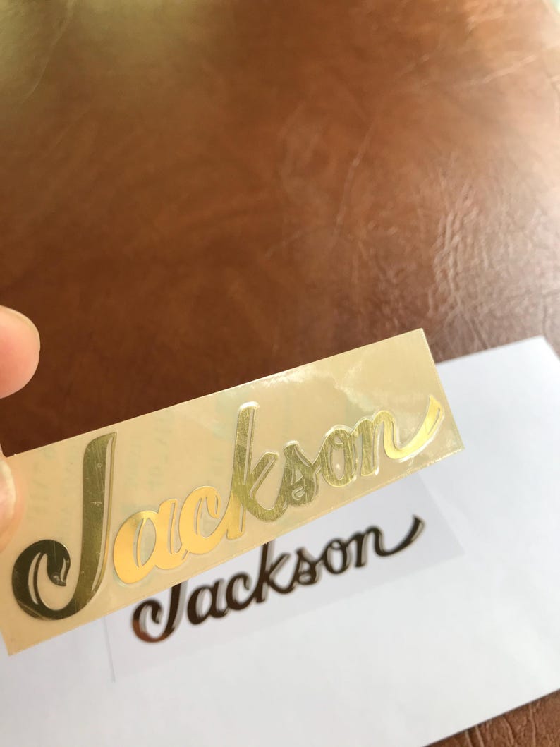 Jackson Guitar Decal 3d Laser Cut Metal Headstock Restoration Sticker ...