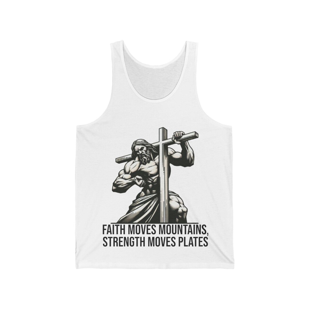 Buff Jesus Tank - Etsy