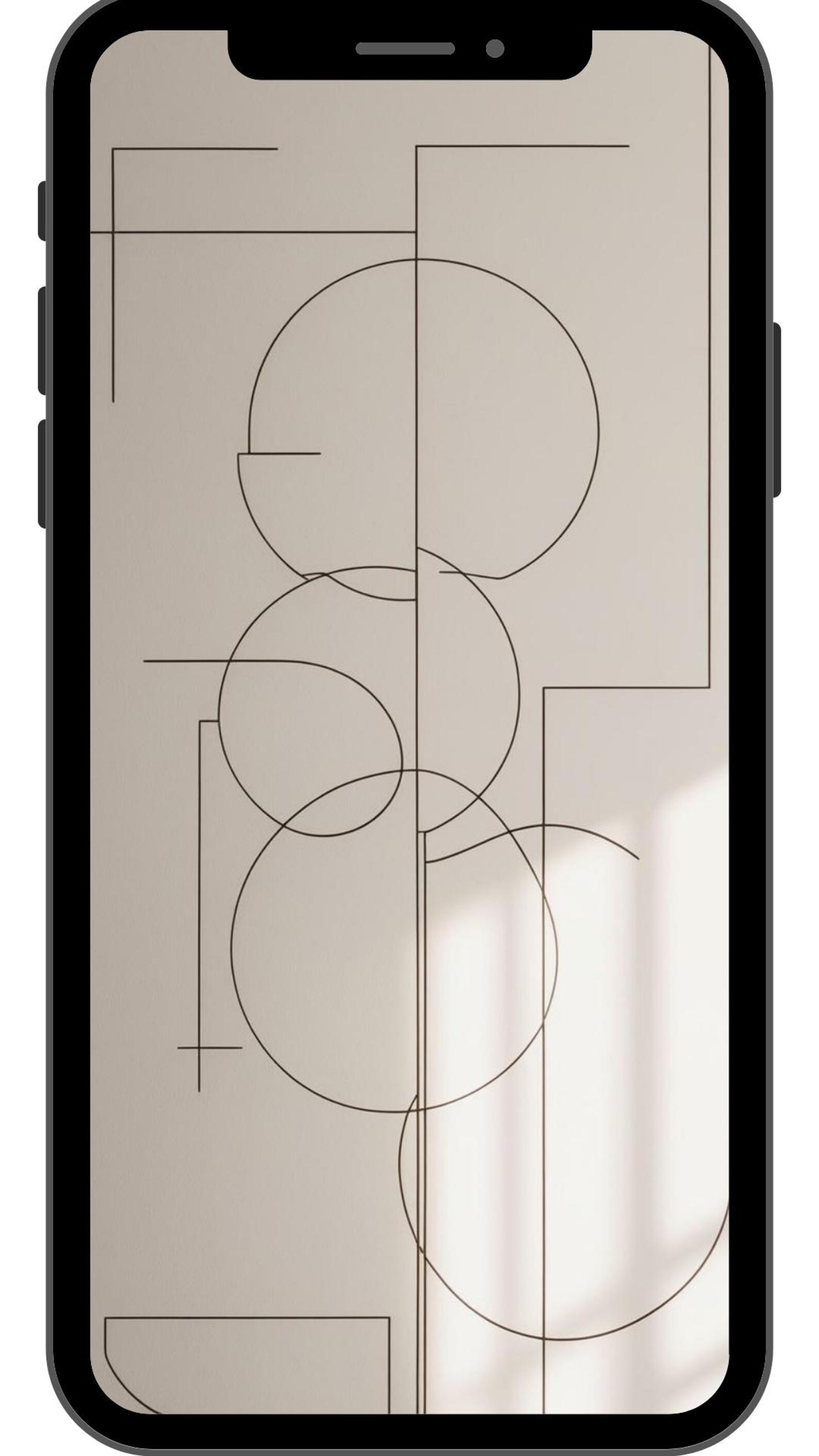 Geometric Minimalist Wallpapers | Simple Shapes & Patterns | Digital ...