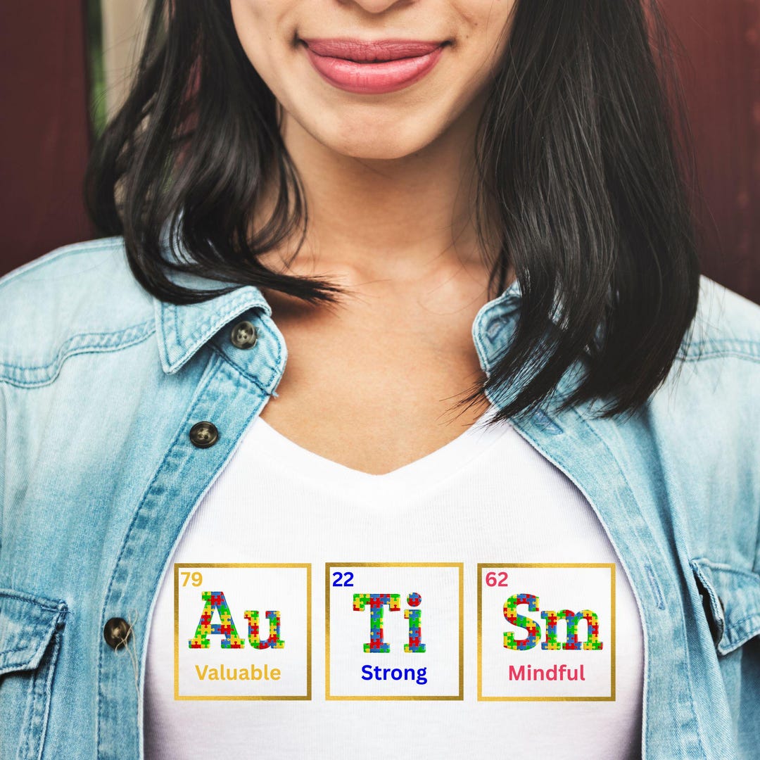 Autism Periodic Table Bundle | Autism PNG, Autism SVG, Autism Puzzle ...