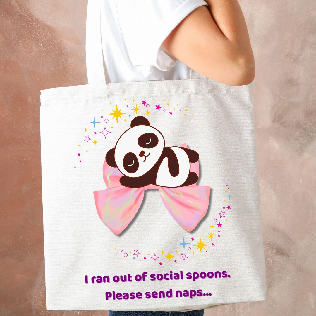 Autism PNG | Autism SVG, Spoonie, Coquette Bow Panda Printable, “out of ...