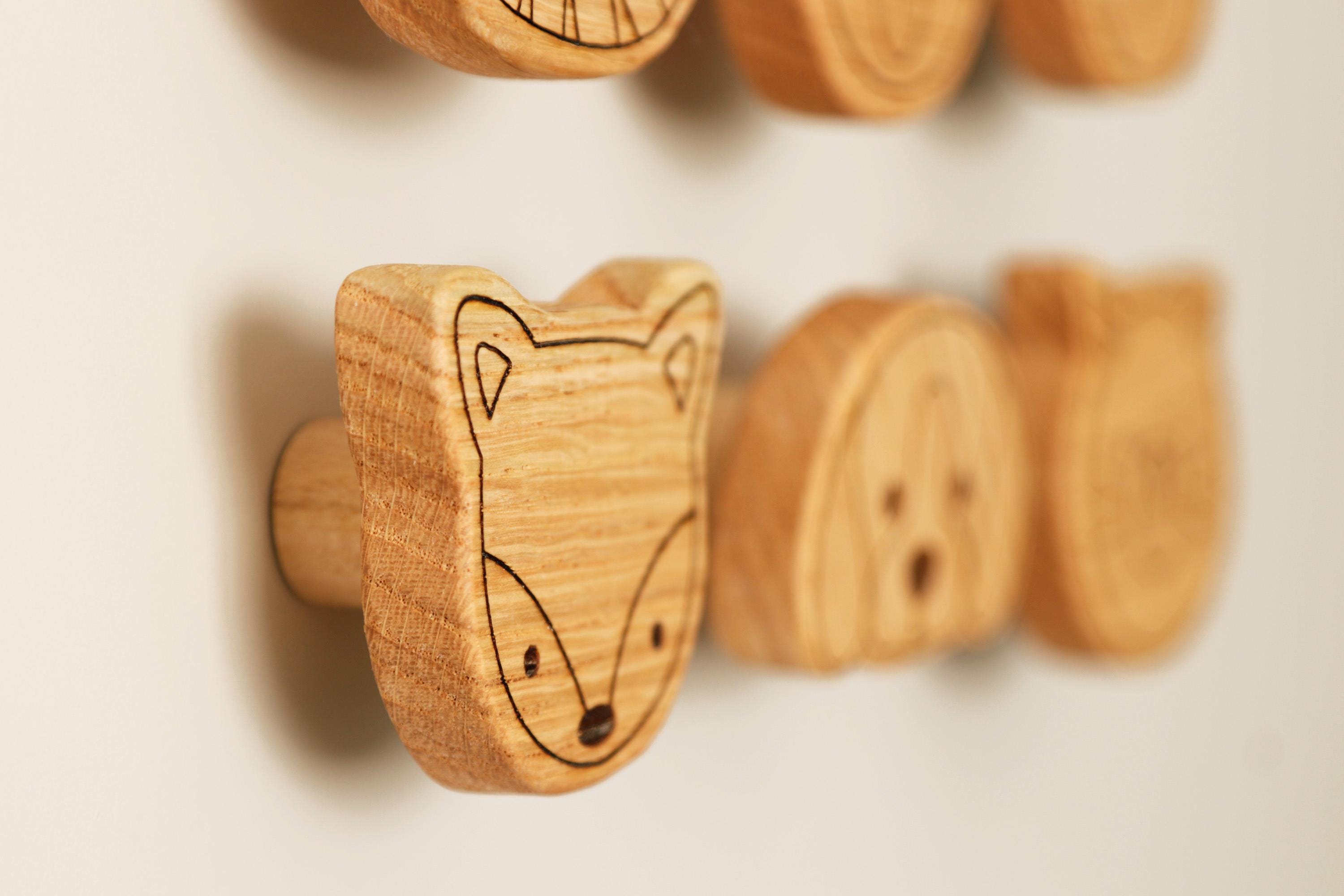 Cute Animal Drawer Knobs, Safari Nursery Decor, Forest Nursery Decor ...