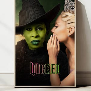 Wicked Printable Movie Poster, Home Decor, Wall Art - Etsy