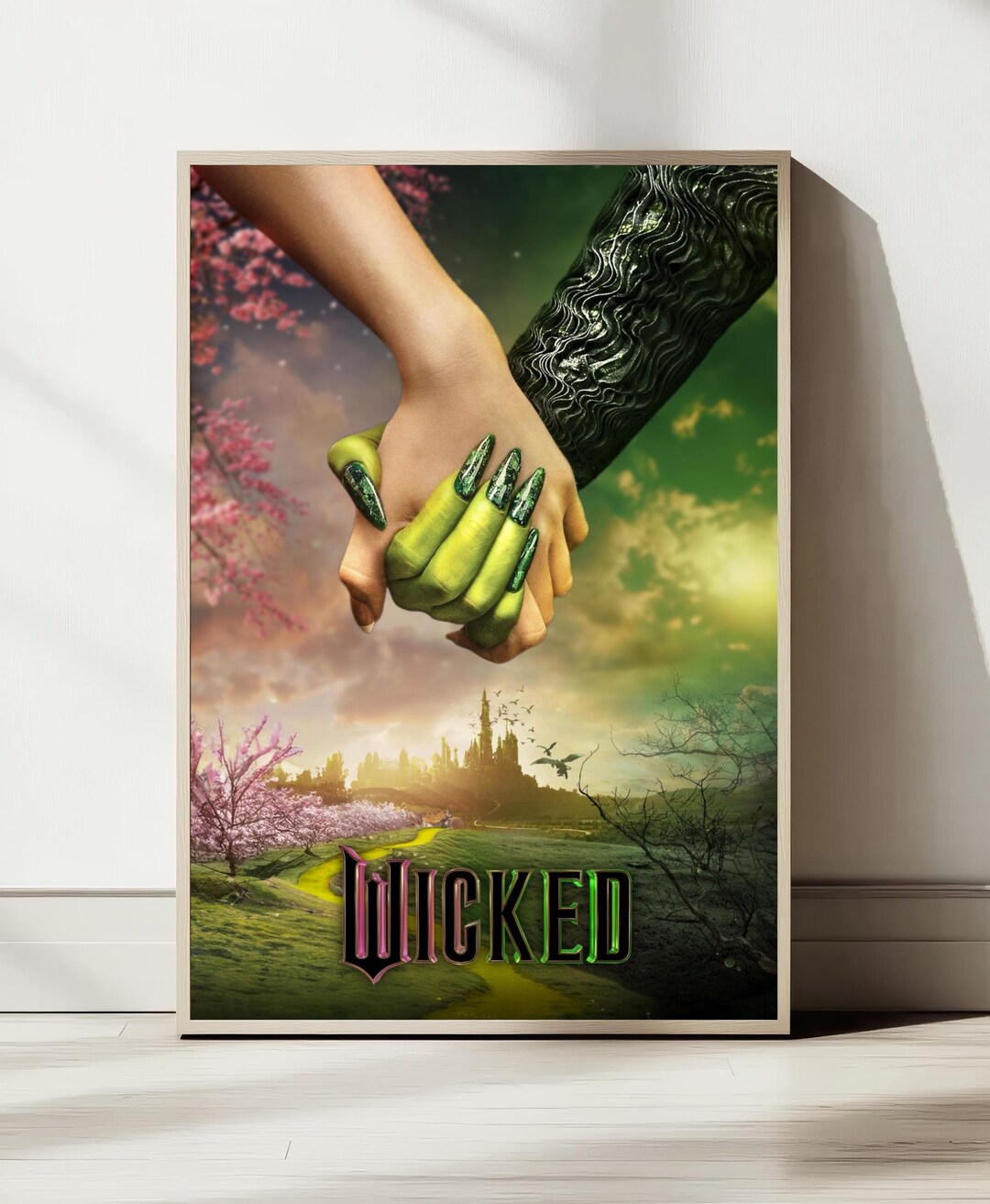 Wicked Printable Poster, Wicked Movie Print, Home Decor, Digital ...