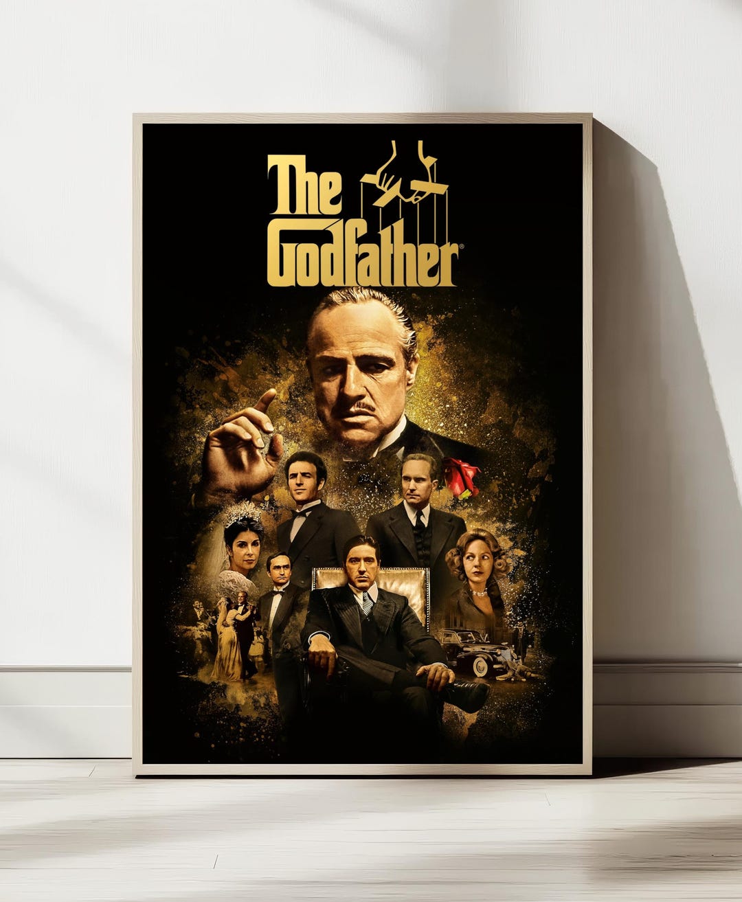 The Godfather Printable Movie Poster, Classic Film Wall Art, Home Decor ...