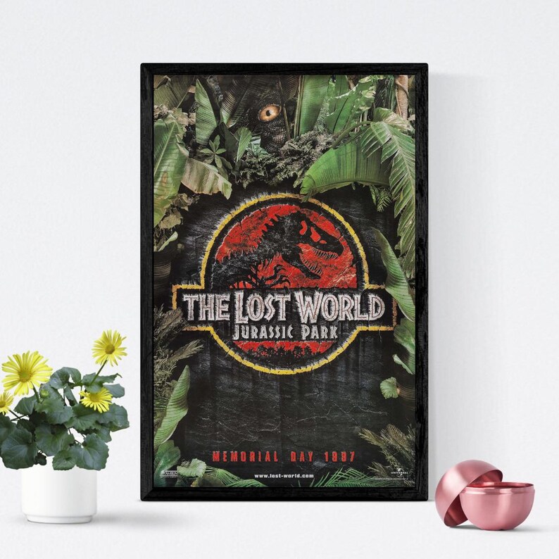 Jurassic Park Printable Movie Poster, Home Decor, Wall Art - Etsy