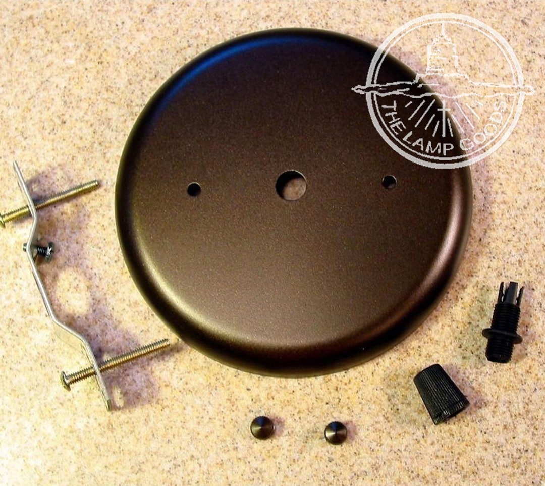 MODERN Design Ceiling Installation Canopy Mounting Hardware Kit - Flush ...