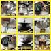 Ceiling Fan Light Kit of Acorn Antique Glass Lighting - Chandelier Lamp ...
