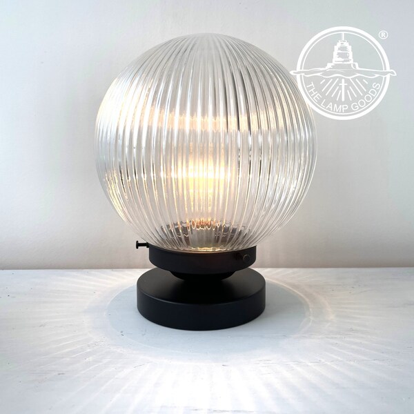Globe Table Lamp - Etsy