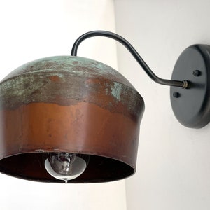 COPPER Handcrafted Rustic Farmhouse Wall Sconce Light lighting Fixture ...