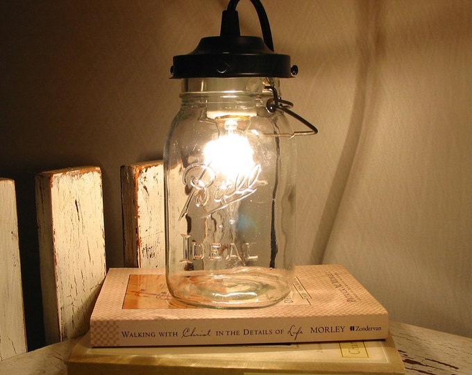 Orono II. Vintage Canning Jar LAMP Created New - Etsy