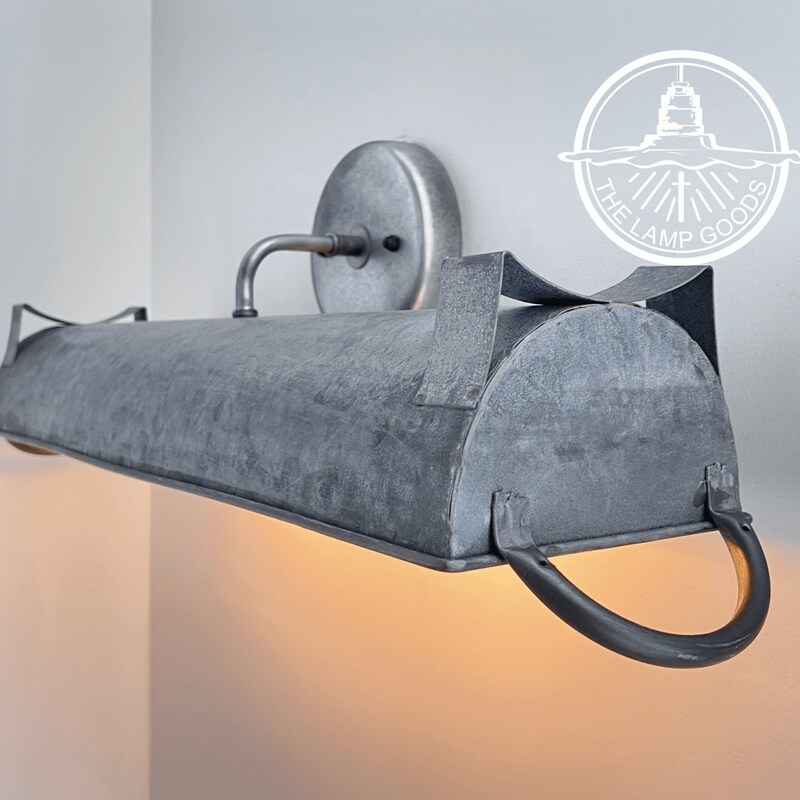 Ceiling Light Galvanized - Etsy