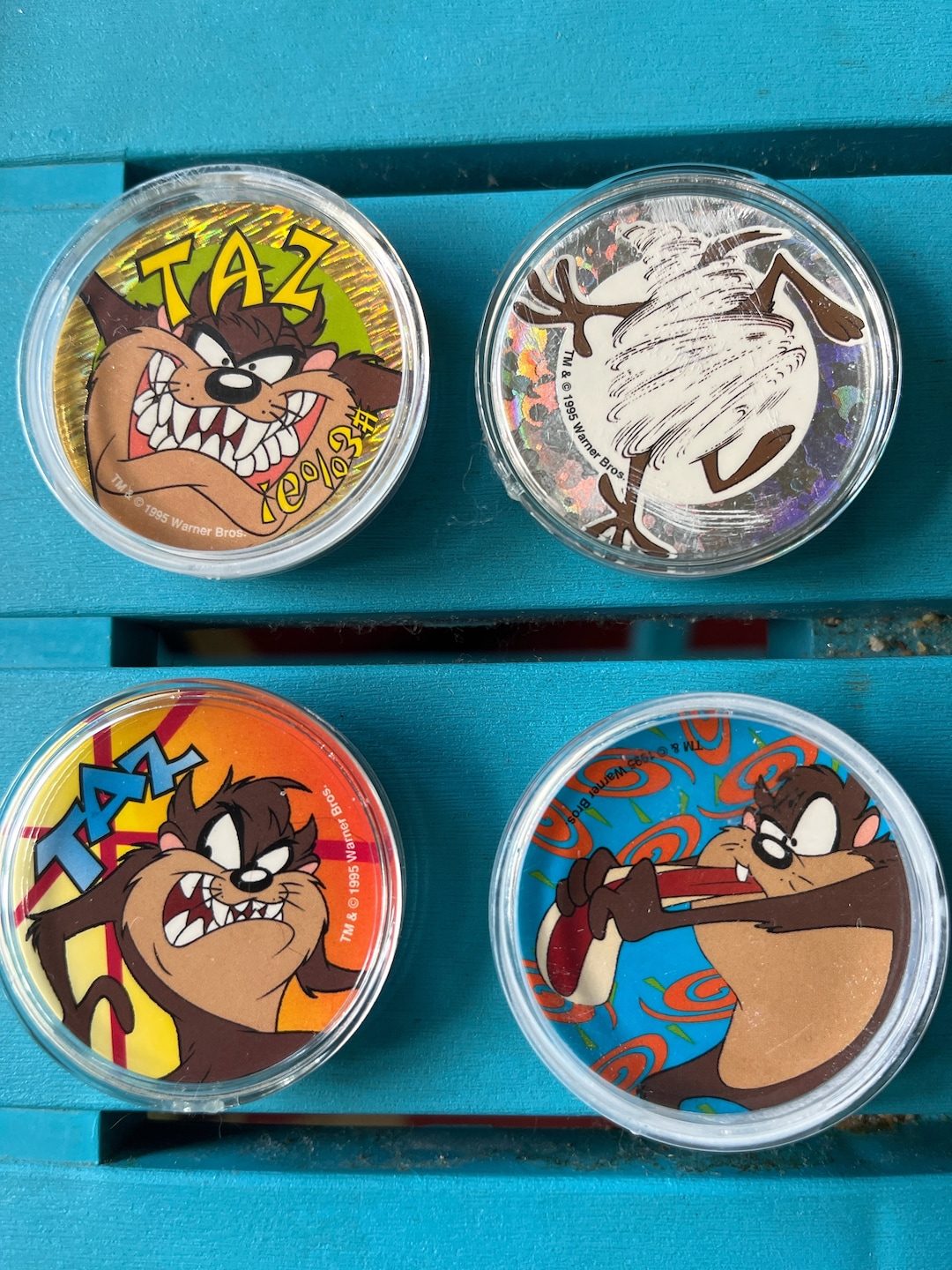 Looney Tunes Tasmanian Devil Refrigerator Magnets Set of 4 - Etsy