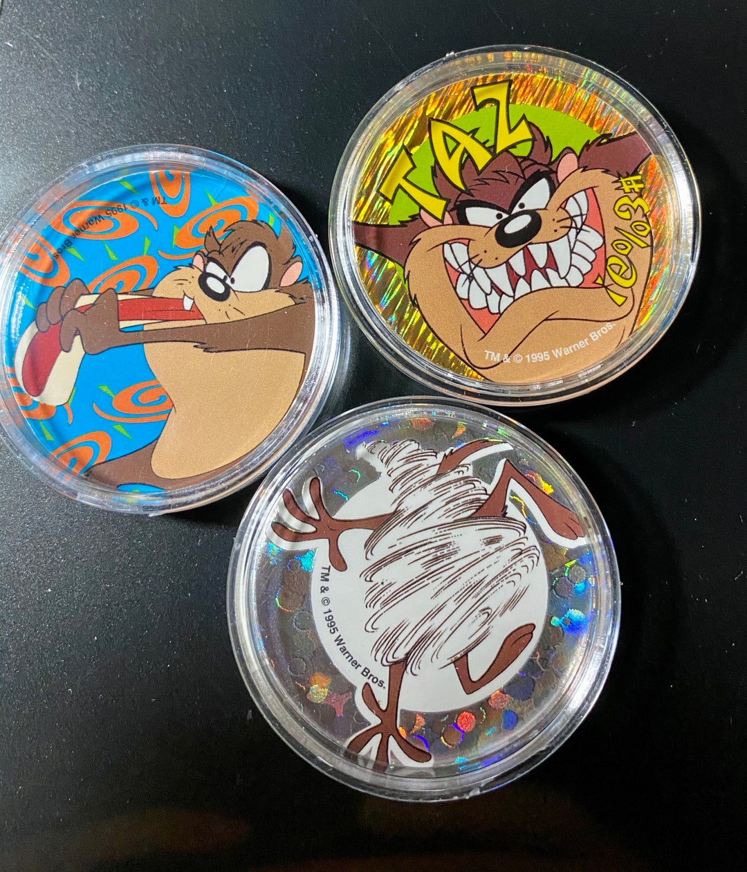 Taz the Tasmanian Devil Looney Tunes Refrigerator Magnets Set of 3 - Etsy