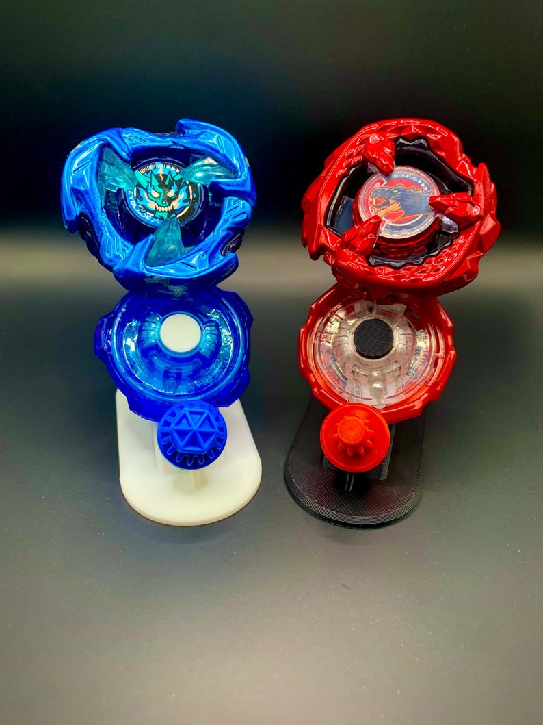 Beyblade X Display Stand - 3 Pack - PLA - Black, White, Marble - Etsy
