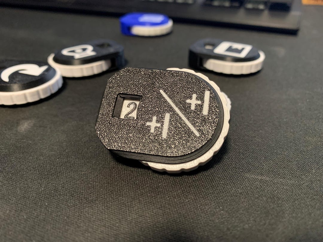 MTG Spin Dial Token Trackers/counters | Custom Trackers for Treasures ...