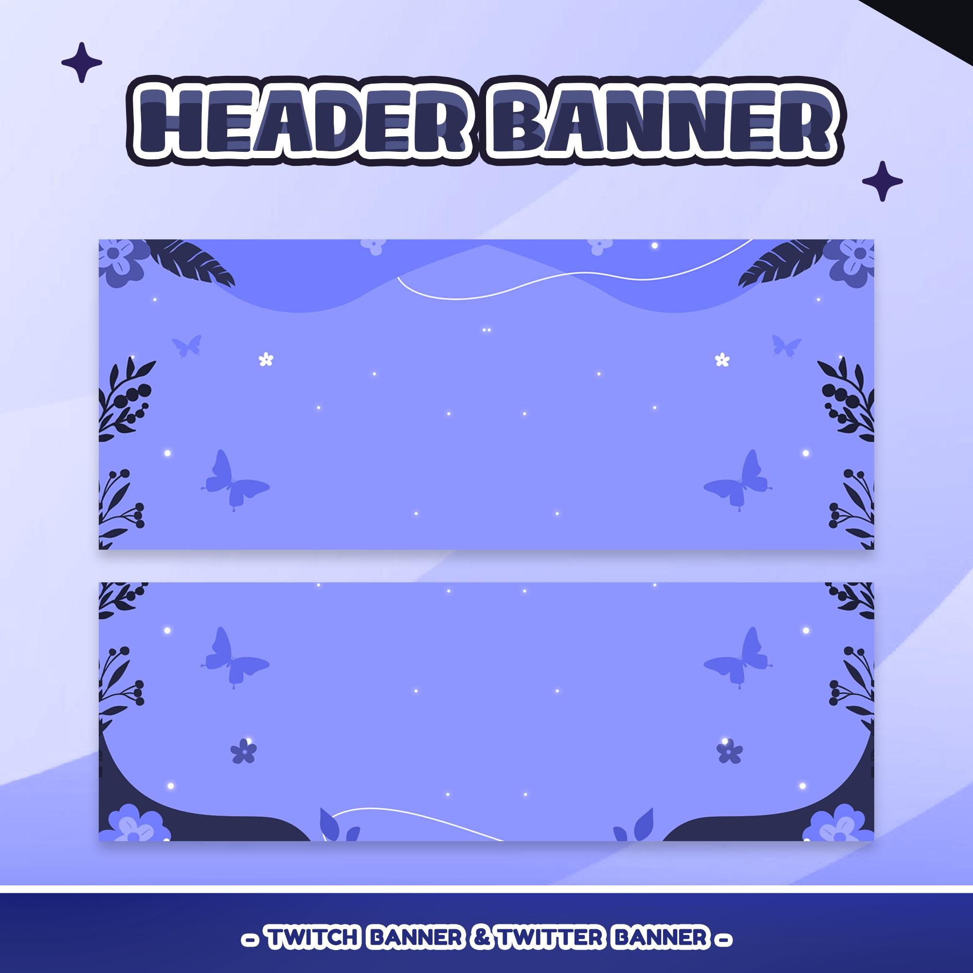 Pastel Dawn Animated Stream Overlay Package for Twitch OBS, Garden ...