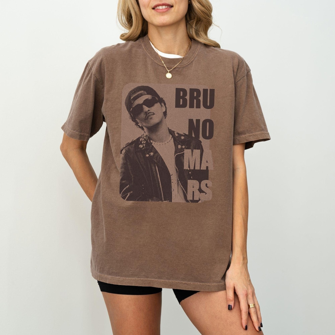 Bruno Mars, Bruno Mars Shirt,comfort Colors Shirt,music Tee,concert ...