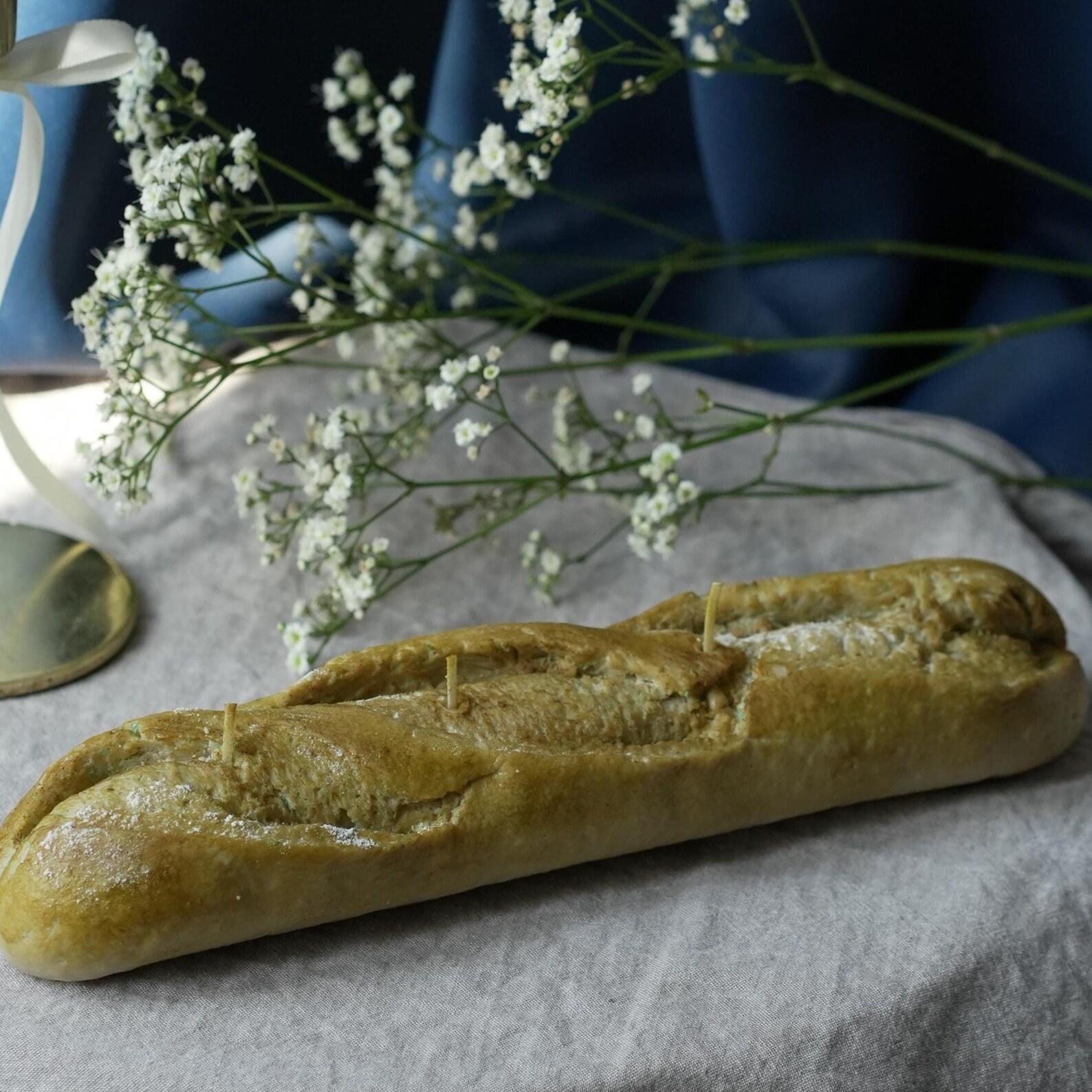 Realistic Baguette Candle Handmade Bread Loaf - Scented or Unscented - Etsy