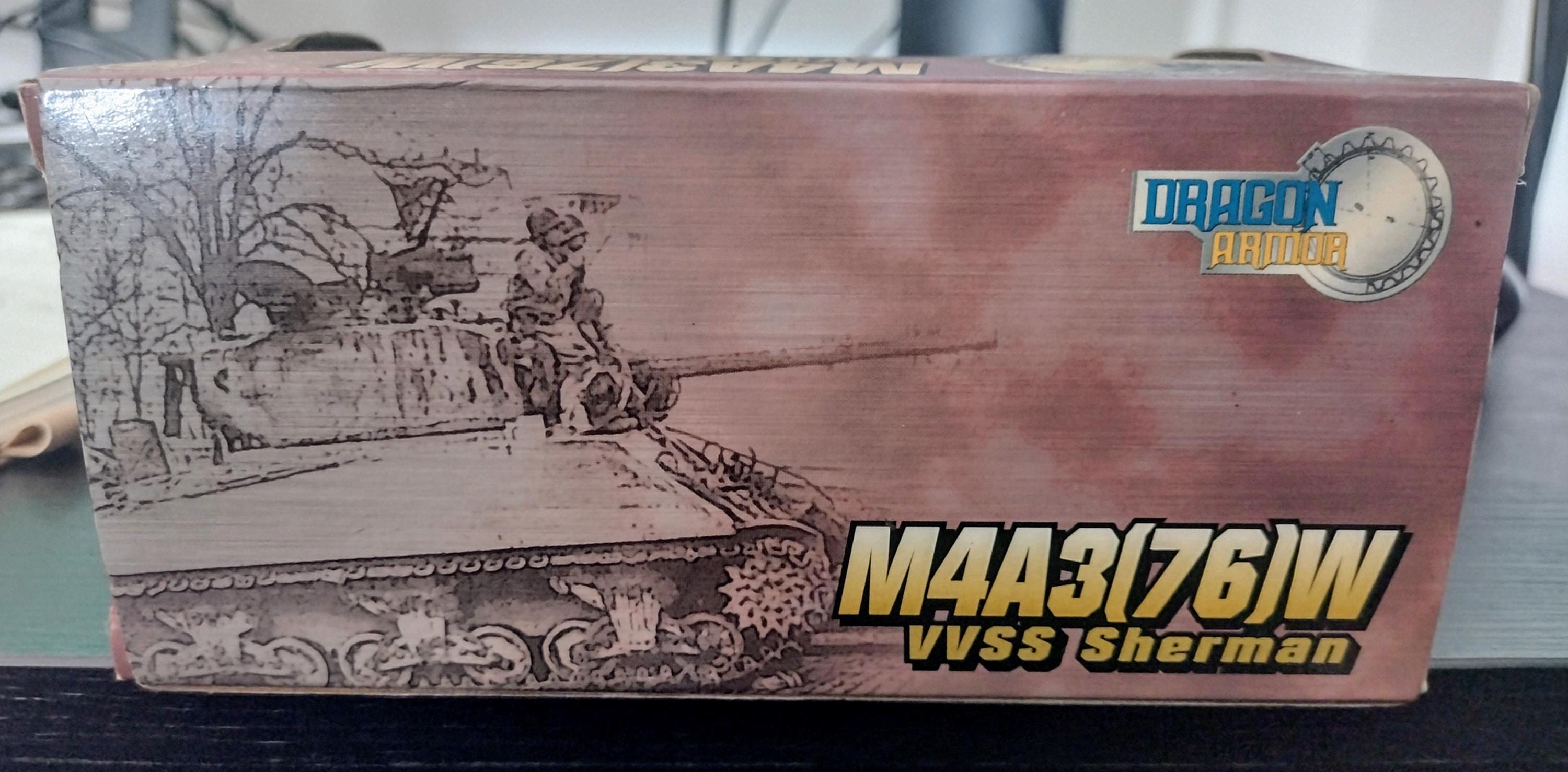 1/72 DRAGON ARMOR American Sherman M4a3e8 WW2 Tank 60298 - Etsy