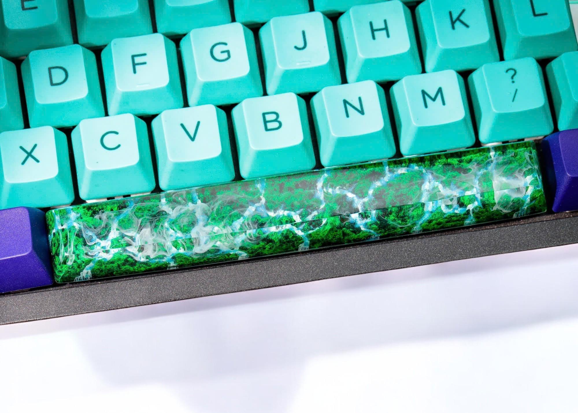 Mystery Forest Artisan Spacebar Keycap, Resin SA Profile, Spacebar ...