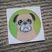 Pug Sticker - Etsy