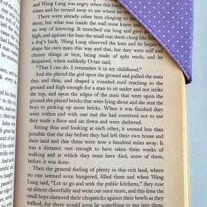 Corner Bookmark, Bookclub Gift, Book Lovers - Etsy
