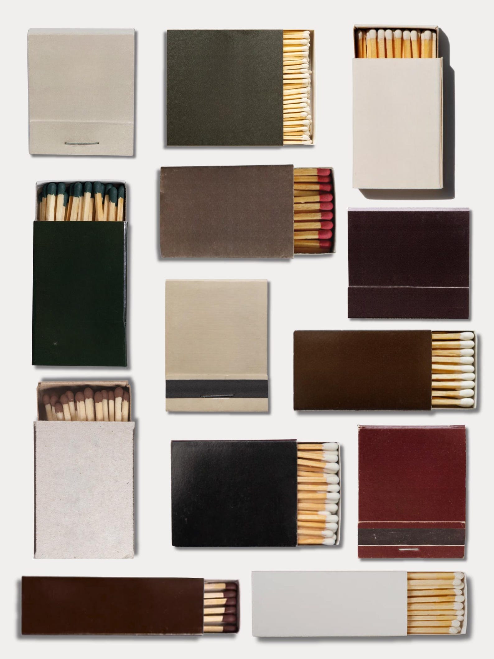 MATCHBOOK Poster Template | Neutral Matchbook Art Canva Template ...